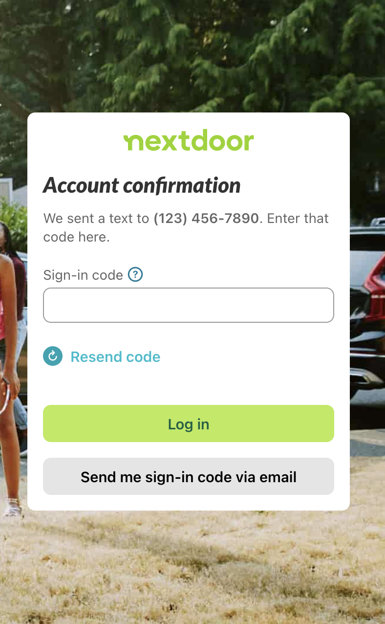 About 'Account confirmation' on sign in & 2FA